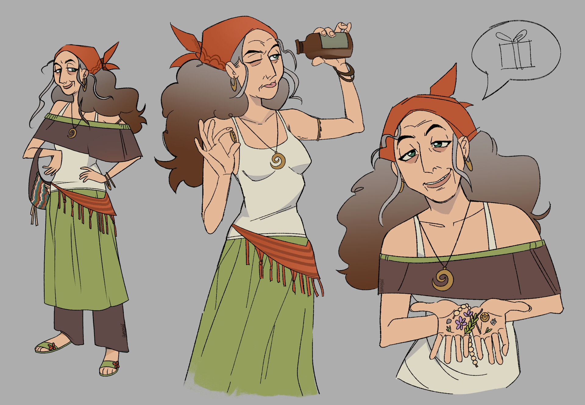 ArtStation - Gypsy Character design