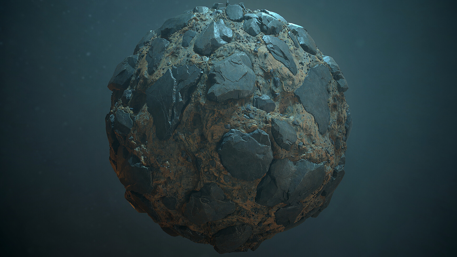 ArtStation - Dry Muddy Rocks