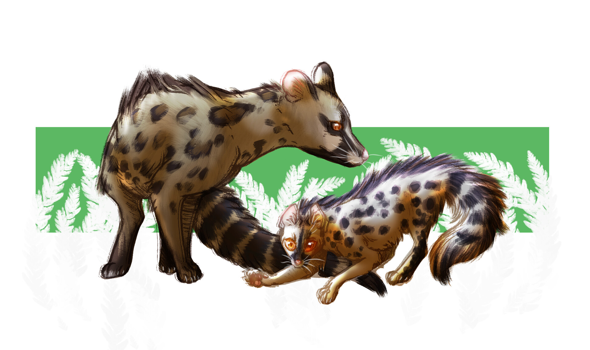 ArtStation - Two Genets