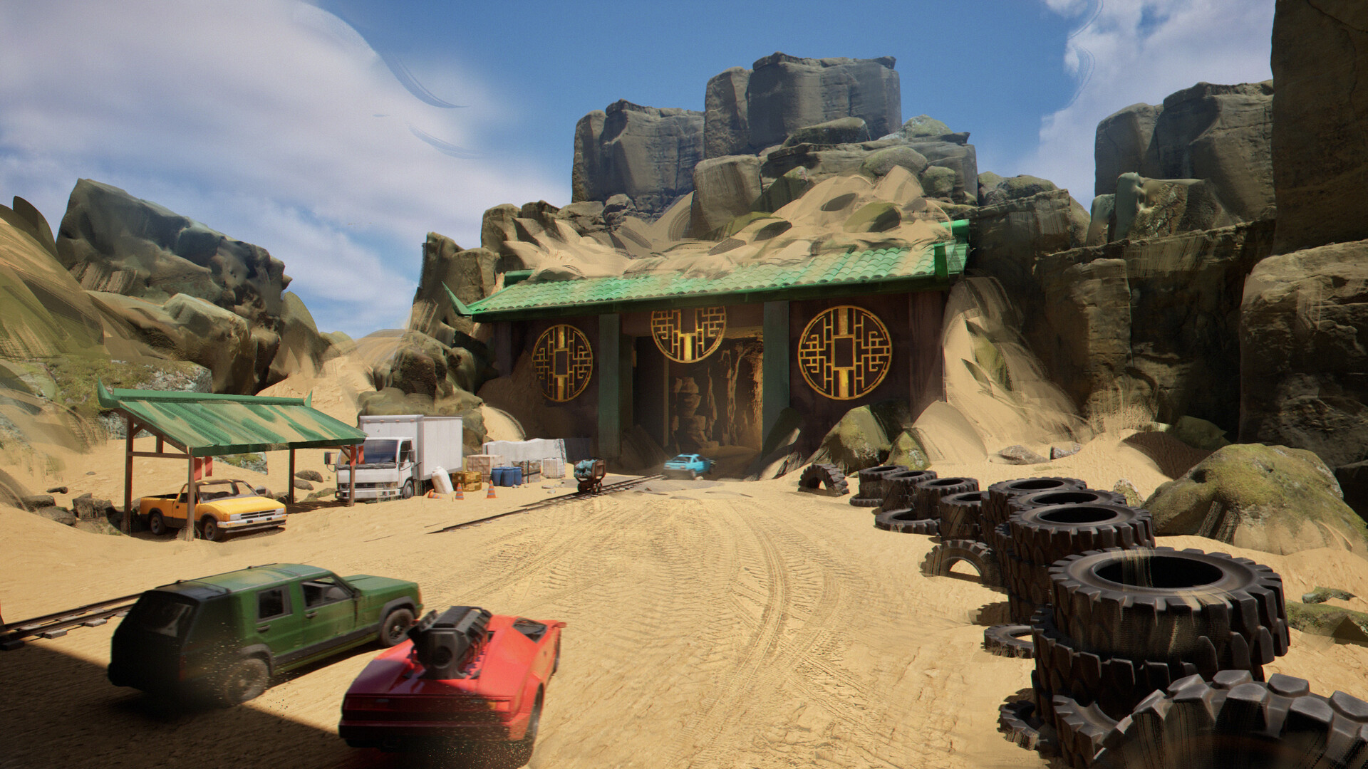 ArtStation - Chengyang Village map Design POI 2