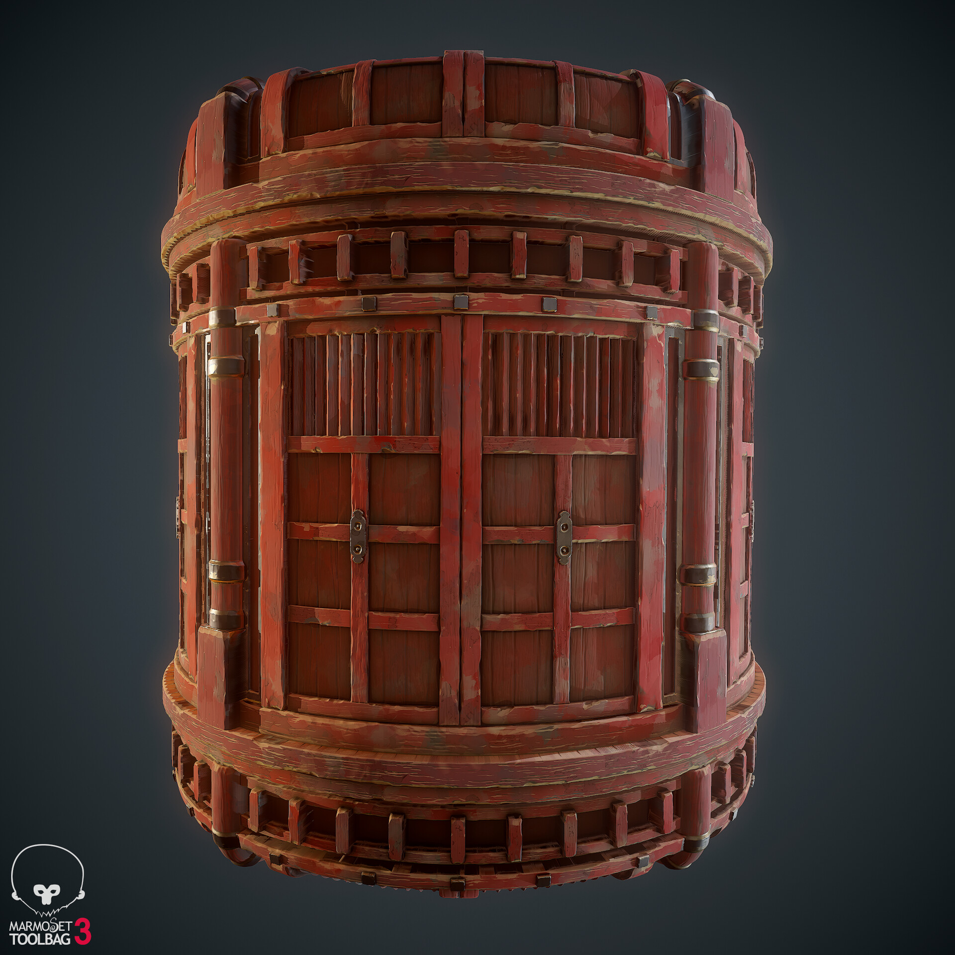 ArtStation - Stylized Japanese Architecture