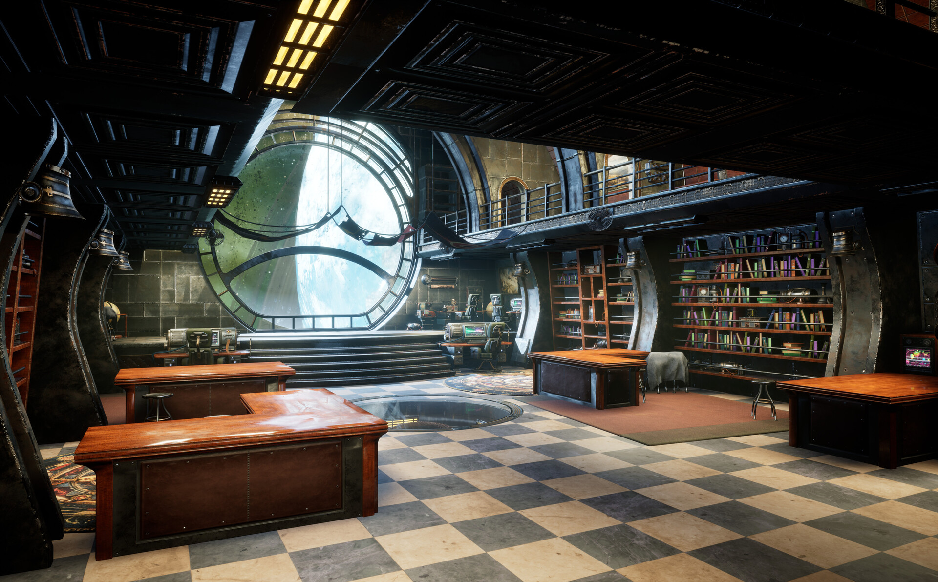 Adam Betts - Dieselpunk Space Station | Observatory