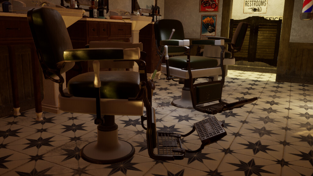 Risa Suzuki - Retro Barbershop