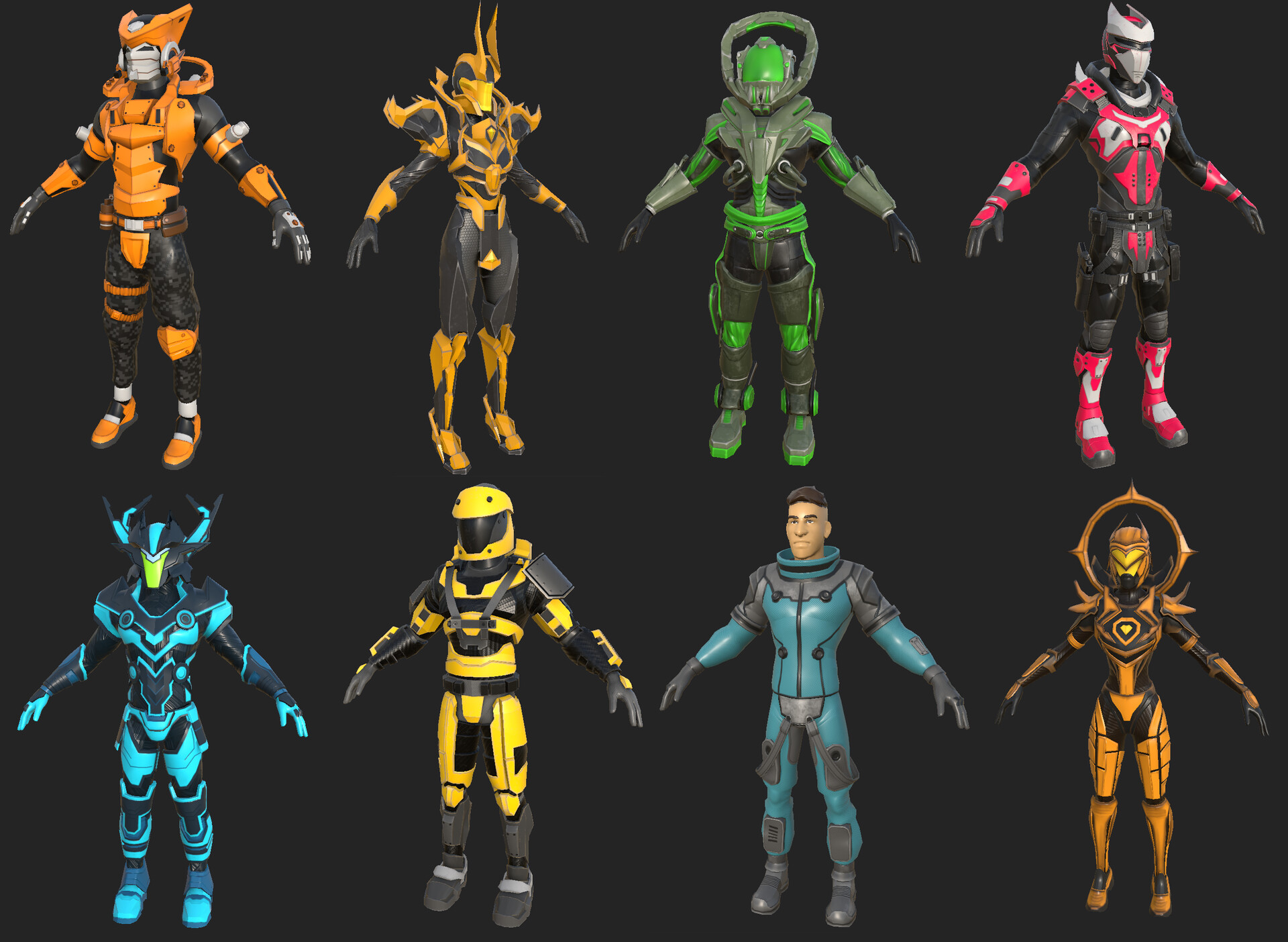 ArtStation - Characters Set - 2