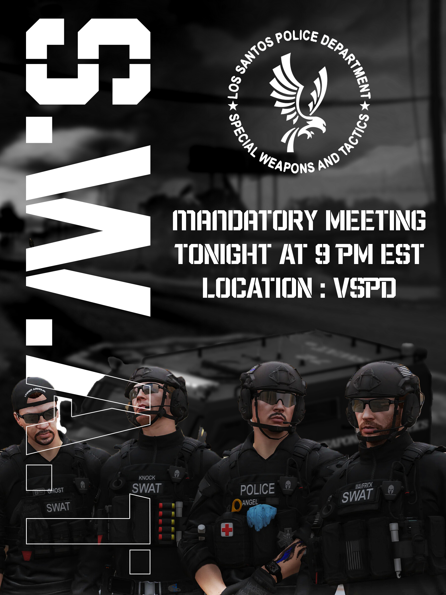ArtStation - SWAT Poster