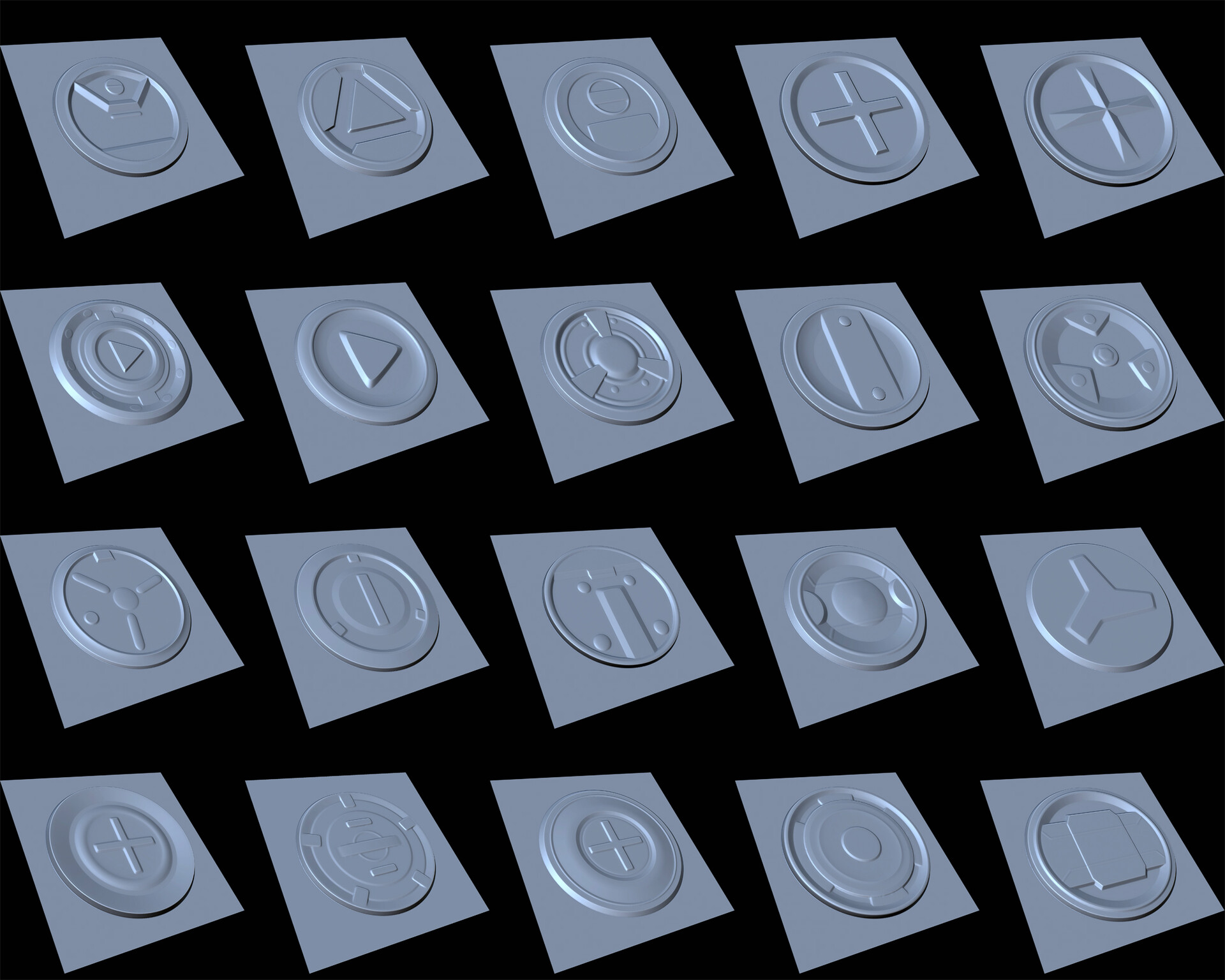 Netleon Studio - 20 Bolt VDM and IMM Brushes Vol 1