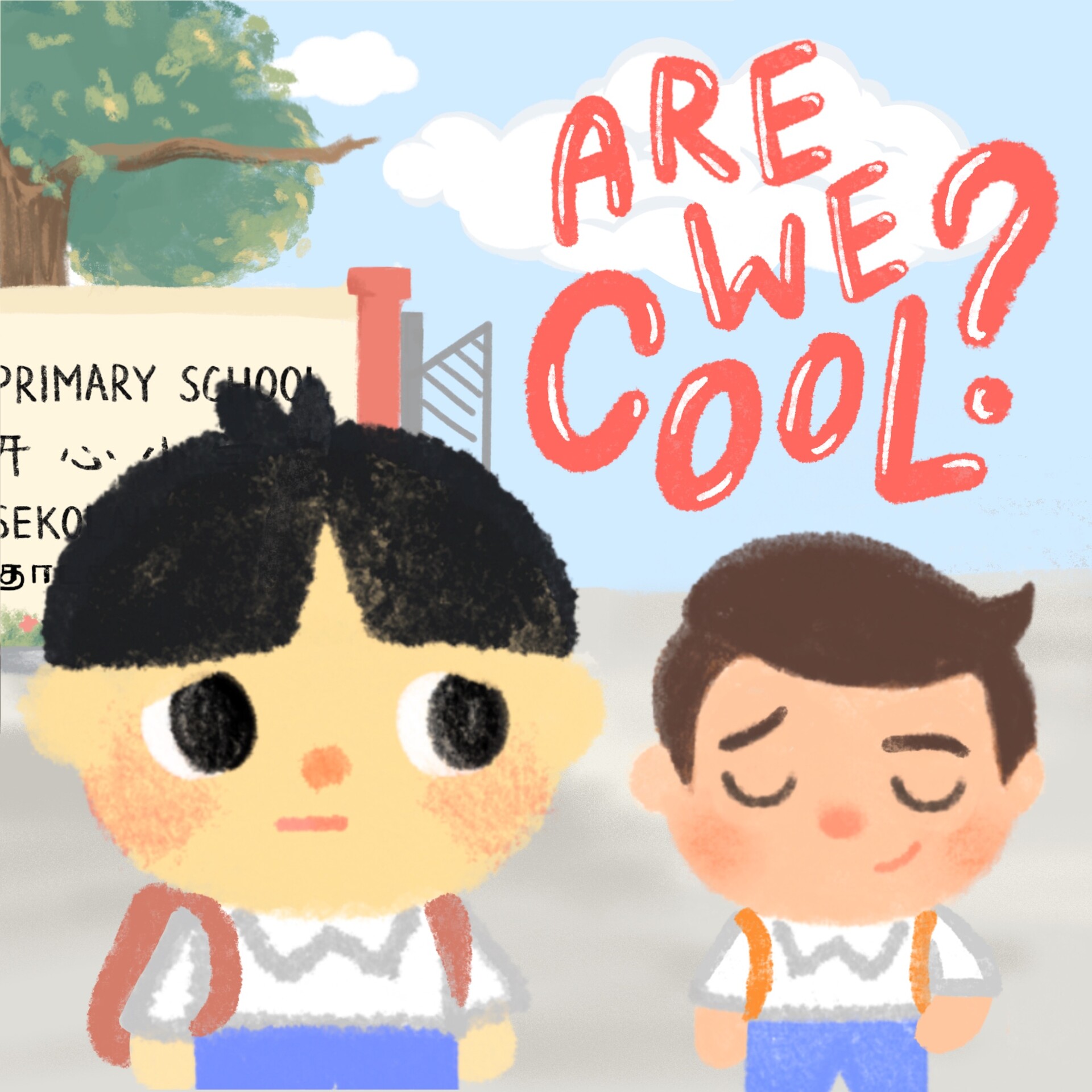 ArtStation - “Are We Cool?” Illustrations