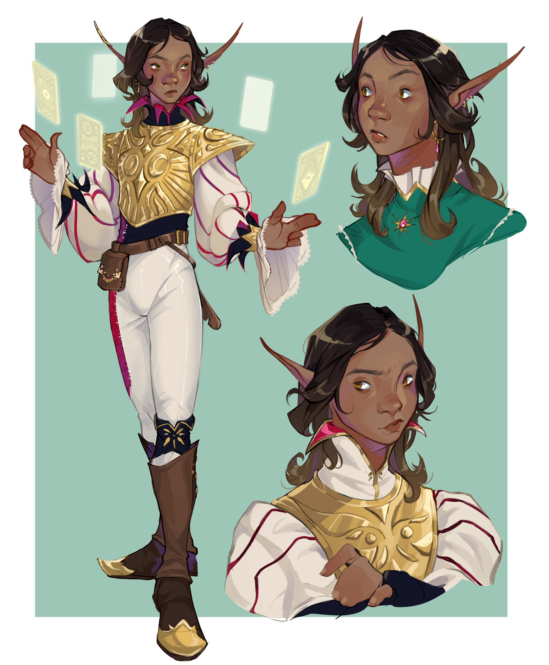 ArtStation - Fantasy Character design course - Elion