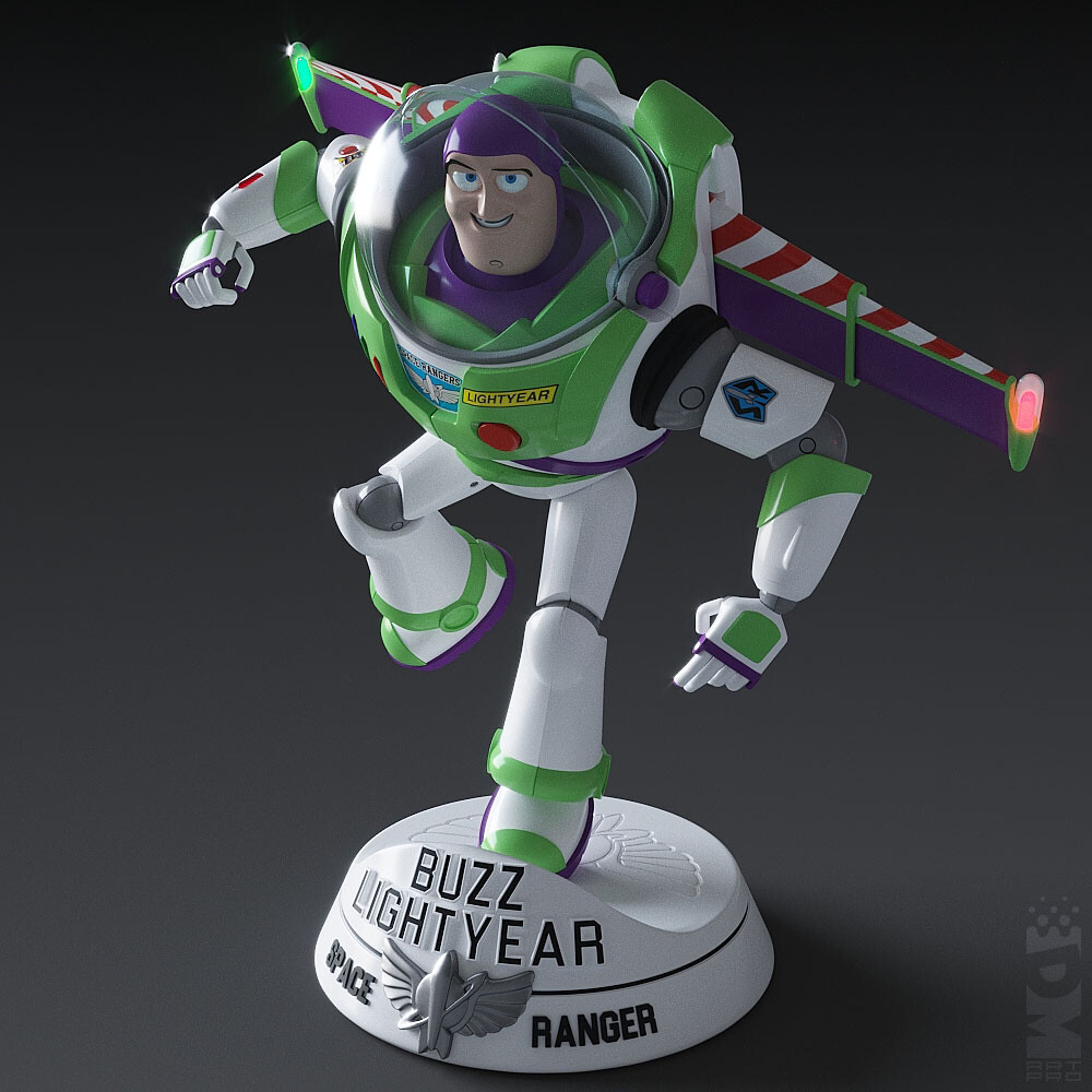 ArtStation - Buzz Lightyear FanArt