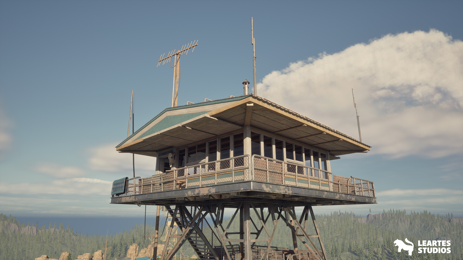 Leartes Studios - Fire Watch Tower Environment