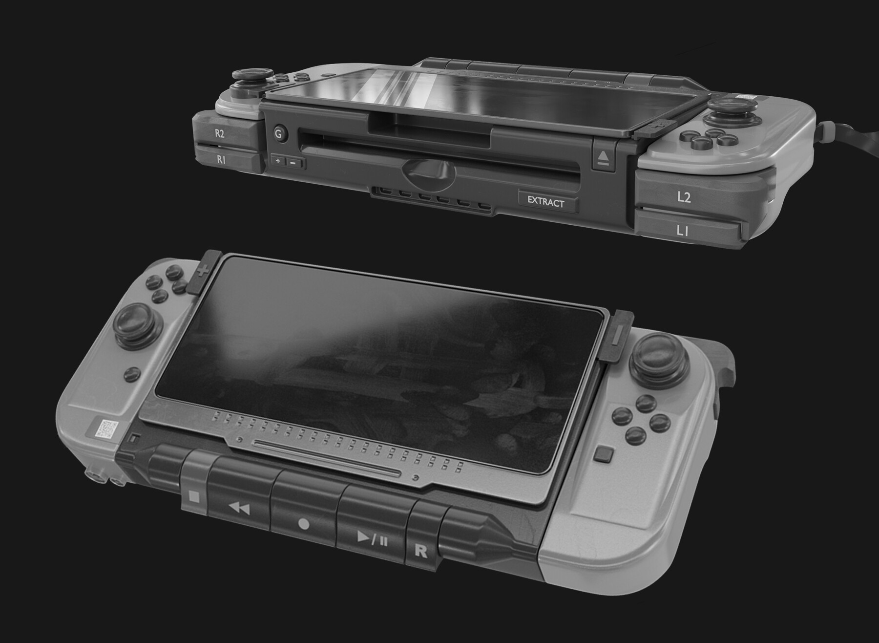 ArtStation - CODA Bootcamp Nintendo concept in 3d