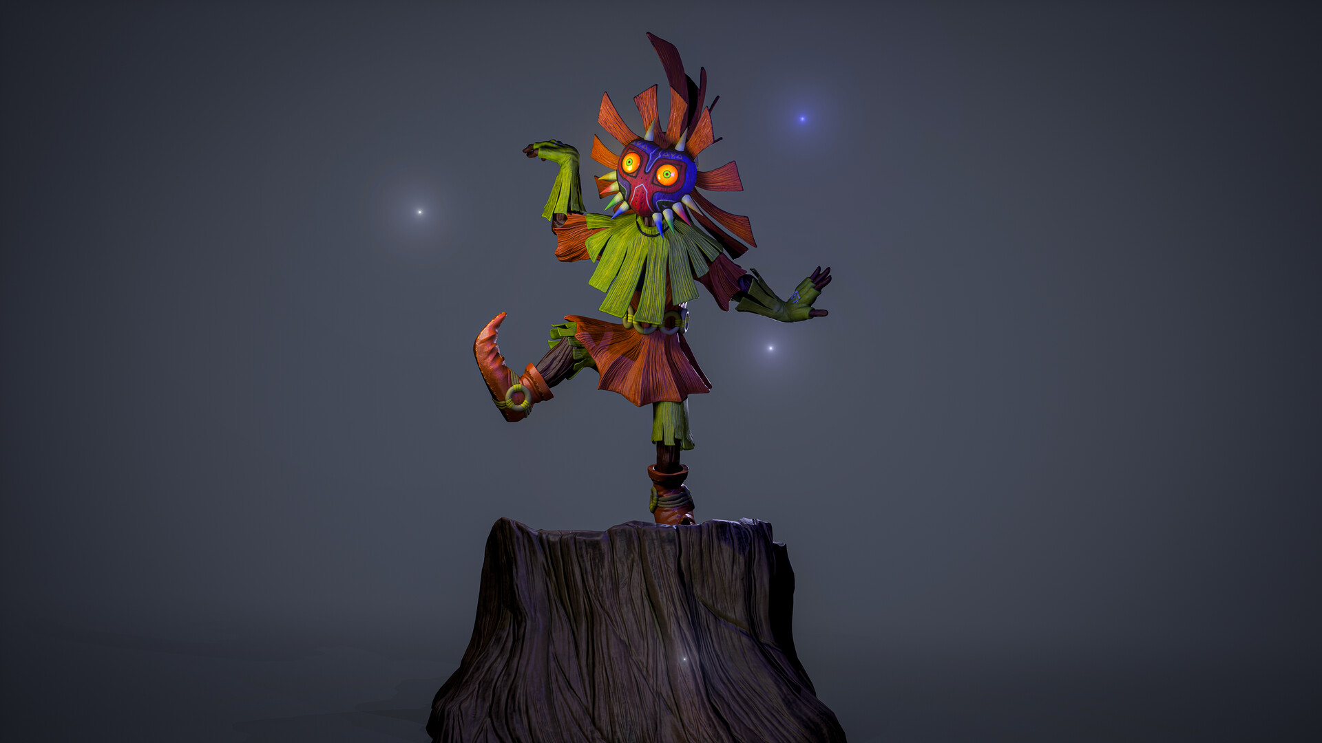 ArtStation - Skull Kid - 3D Model