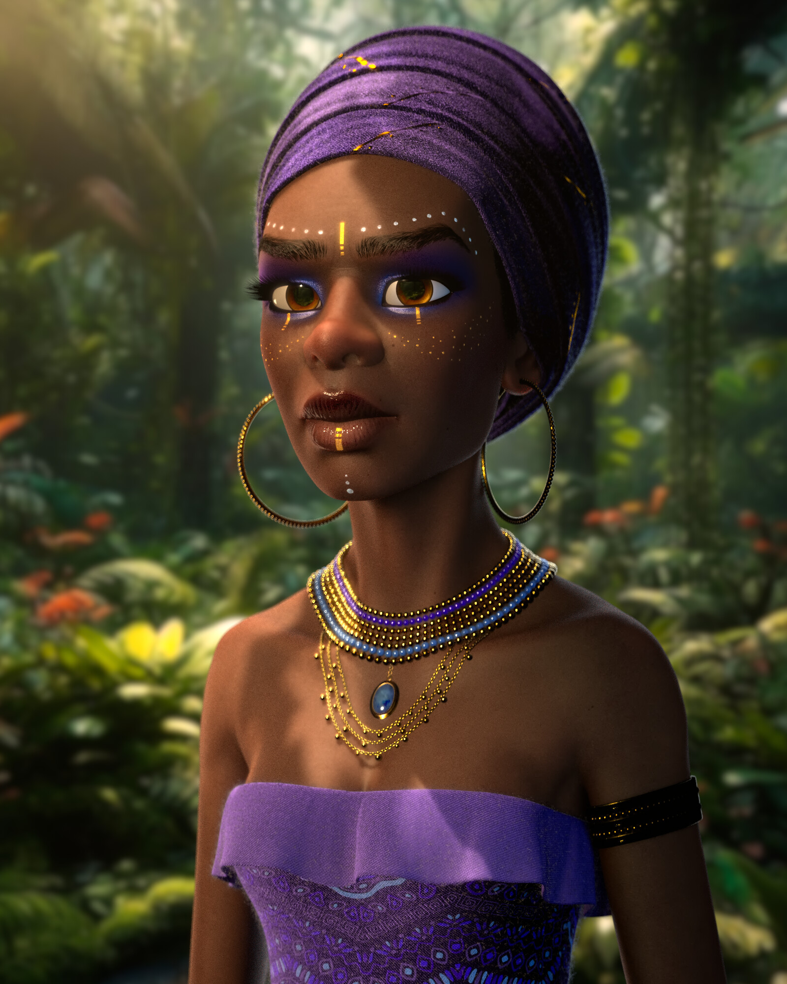 ArtStation - Taraji - Lighting Practice