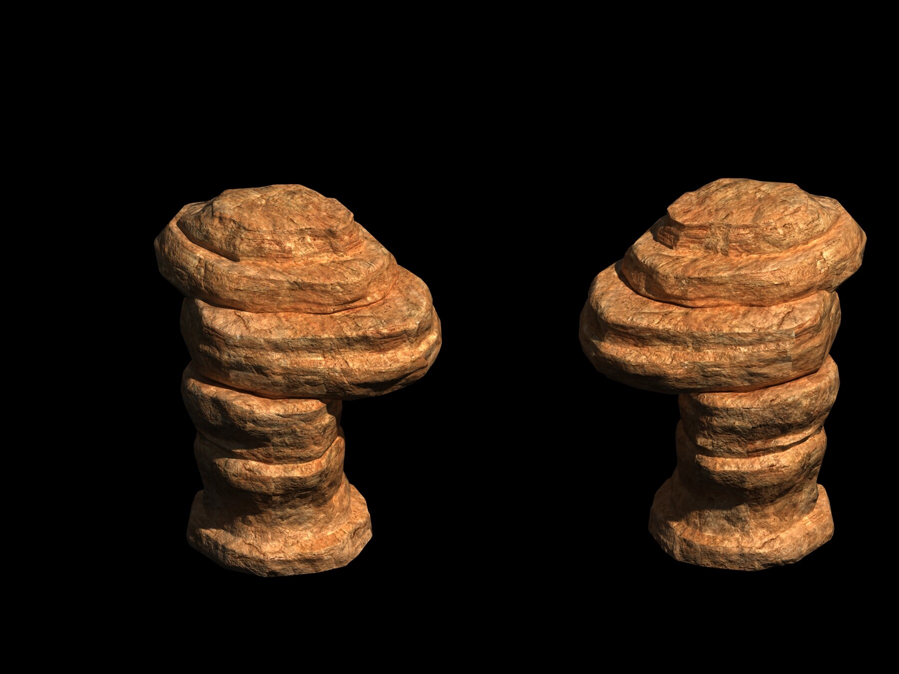 zhanfeng - Desert - Mountain - Wind Stone 11