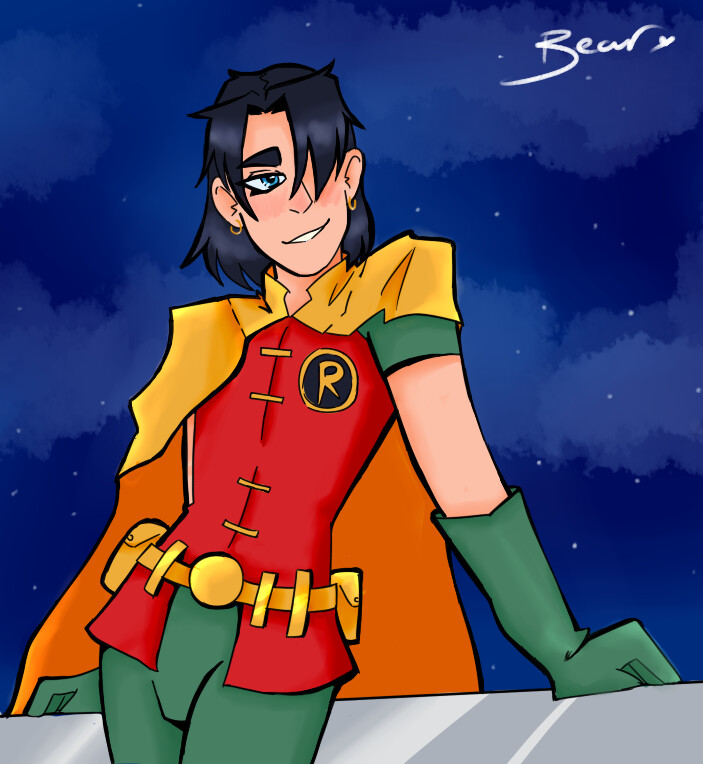 ArtStation - Robin Teen Titans