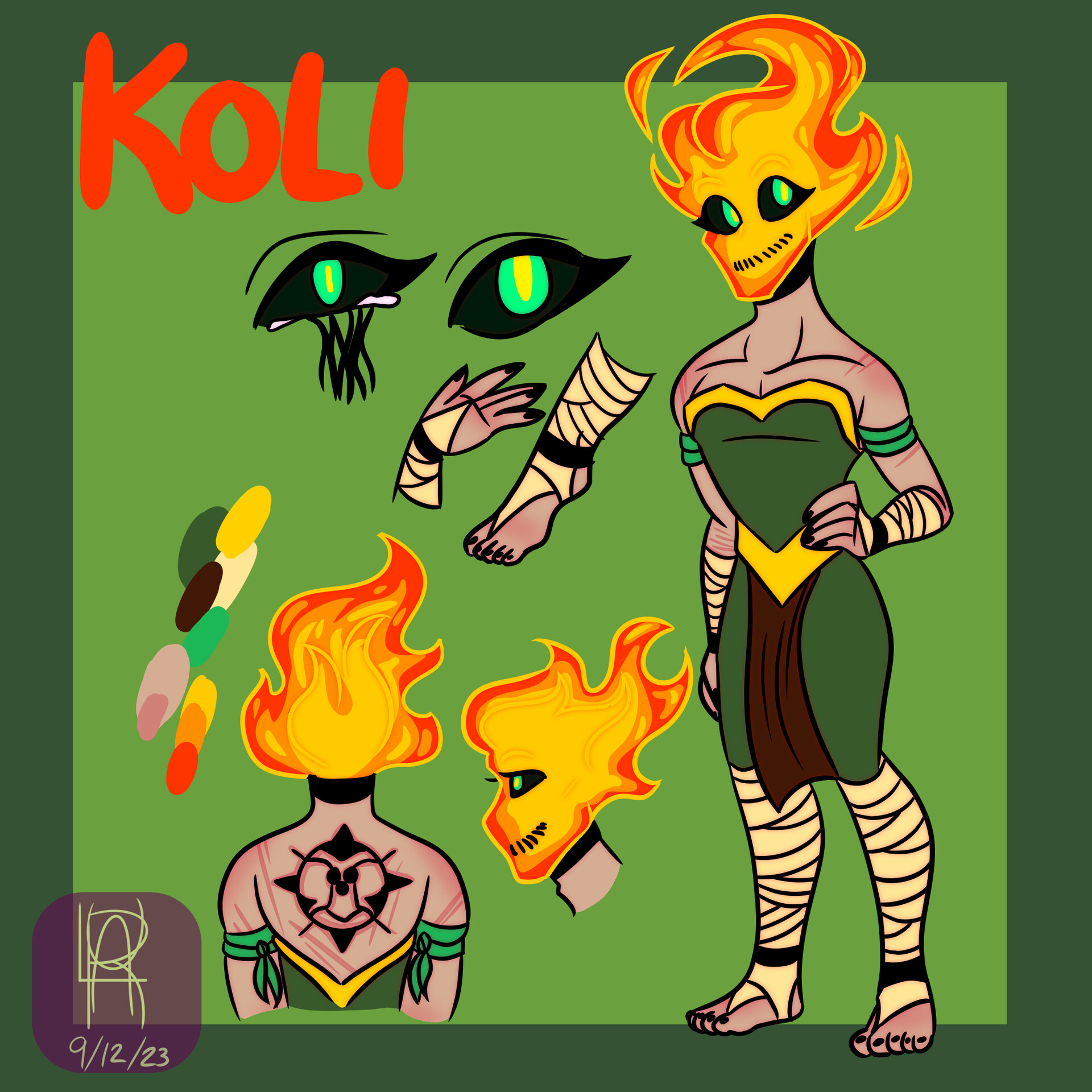 ArtStation - KOLI - Reference Sheet