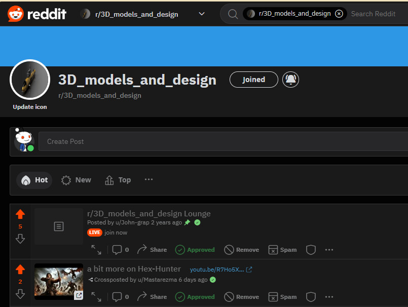 ArtStation - Join me over at 3D_models_and_design, a Reddit group where posting anything is free ...