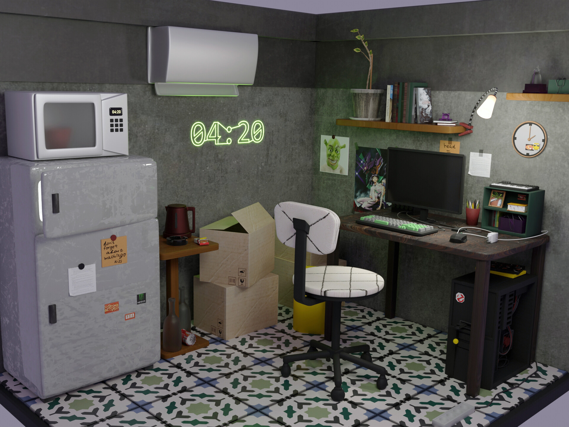 ArtStation - First model