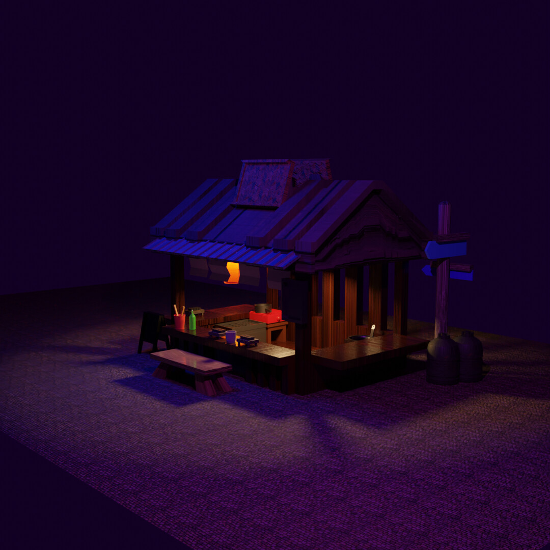 ArtStation - Yatai Modeling