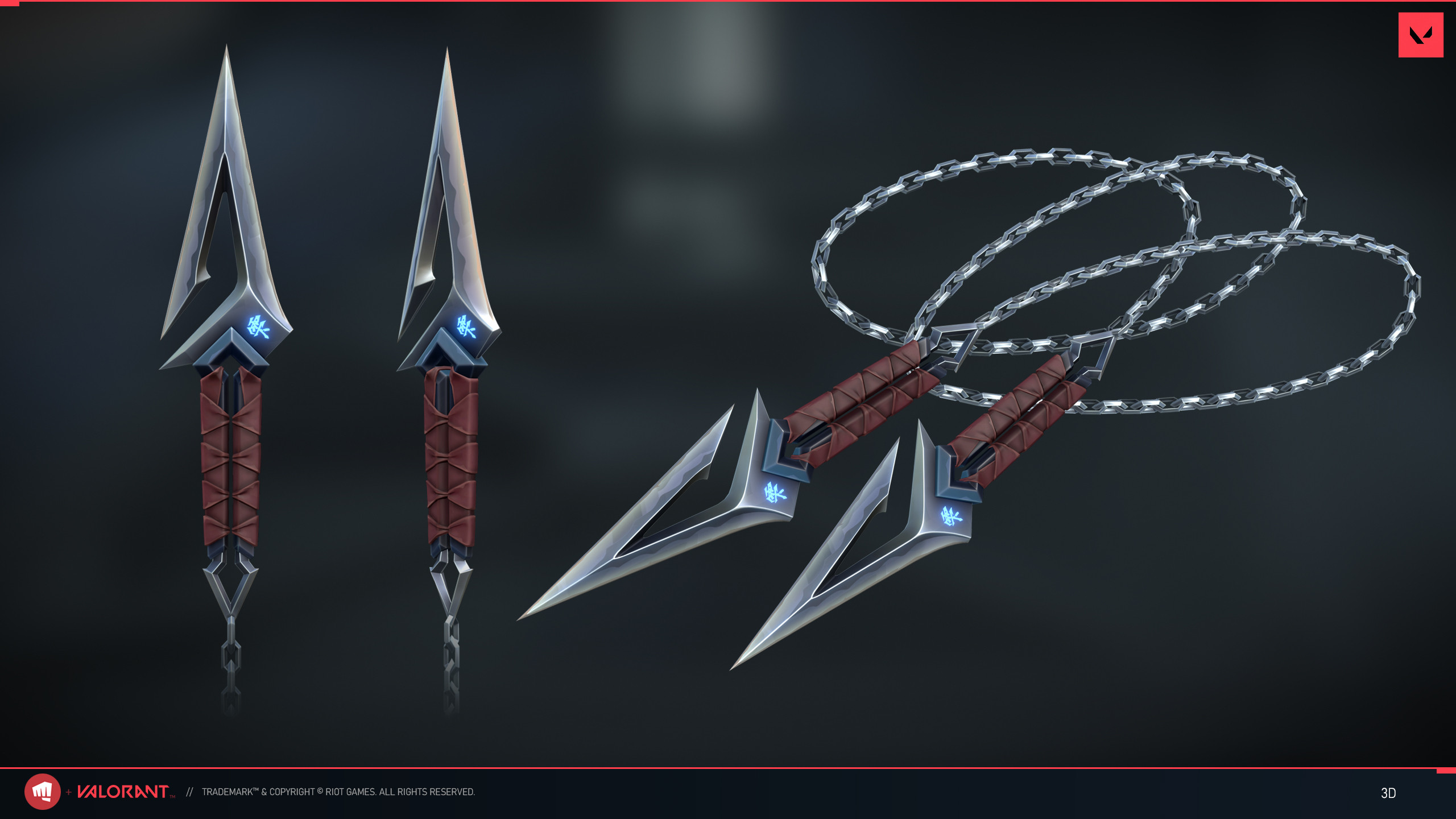 Kudos Productions - Valorant Kuronami Skin