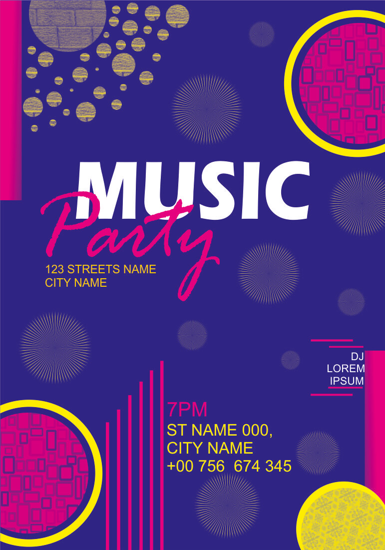 ArtStation - Music poster