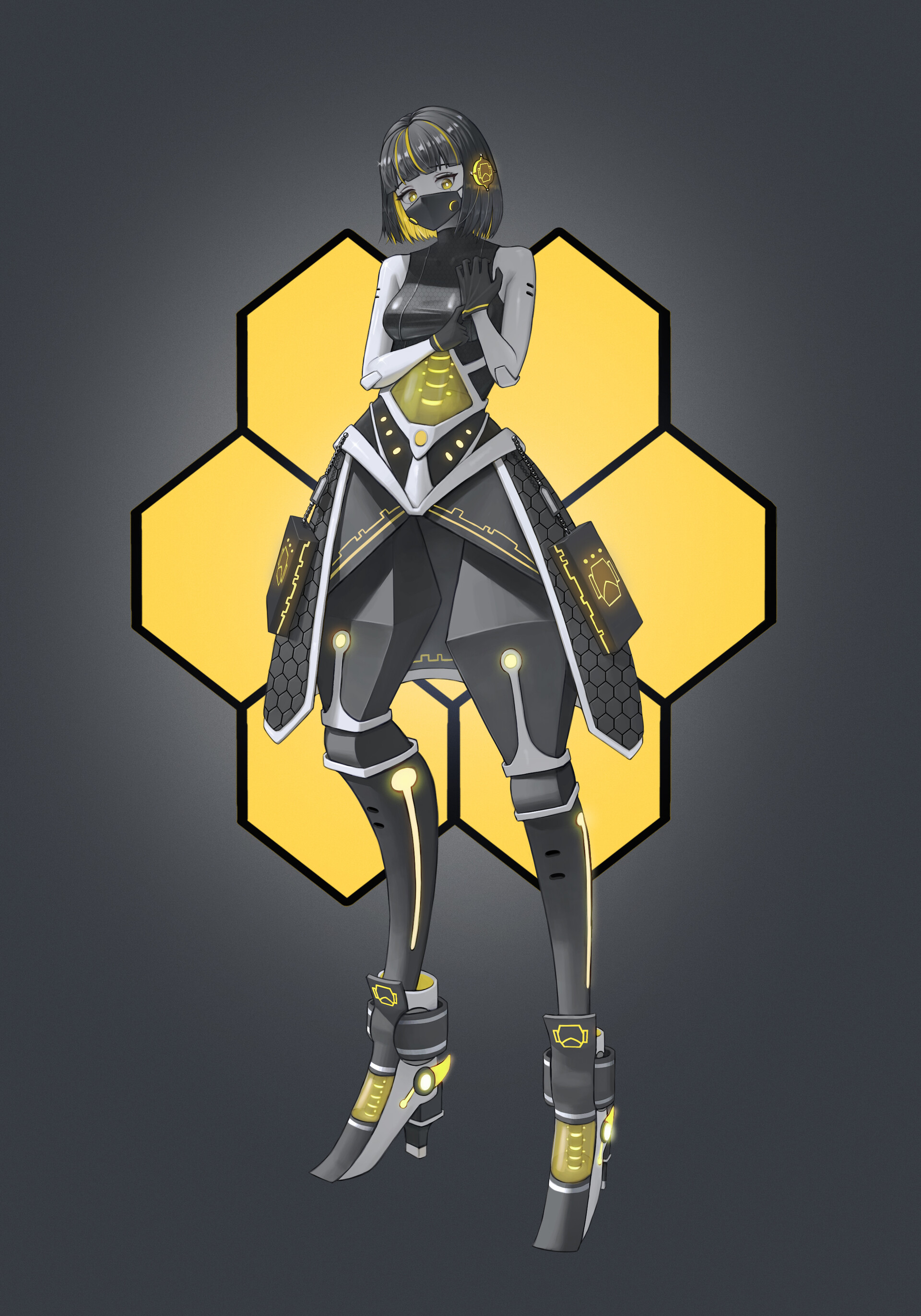 ArtStation - Robot girl