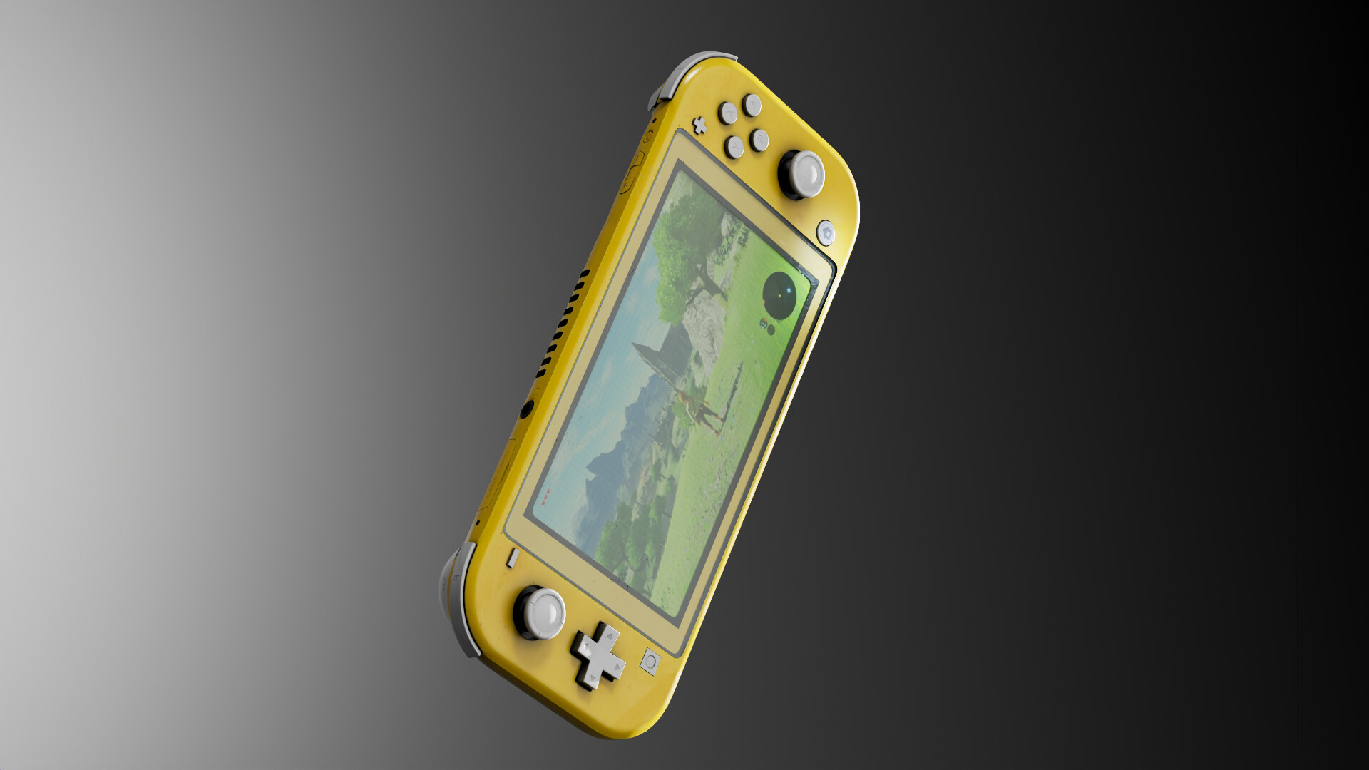 ArtStation - Nintendo Switch Lite 3D Model