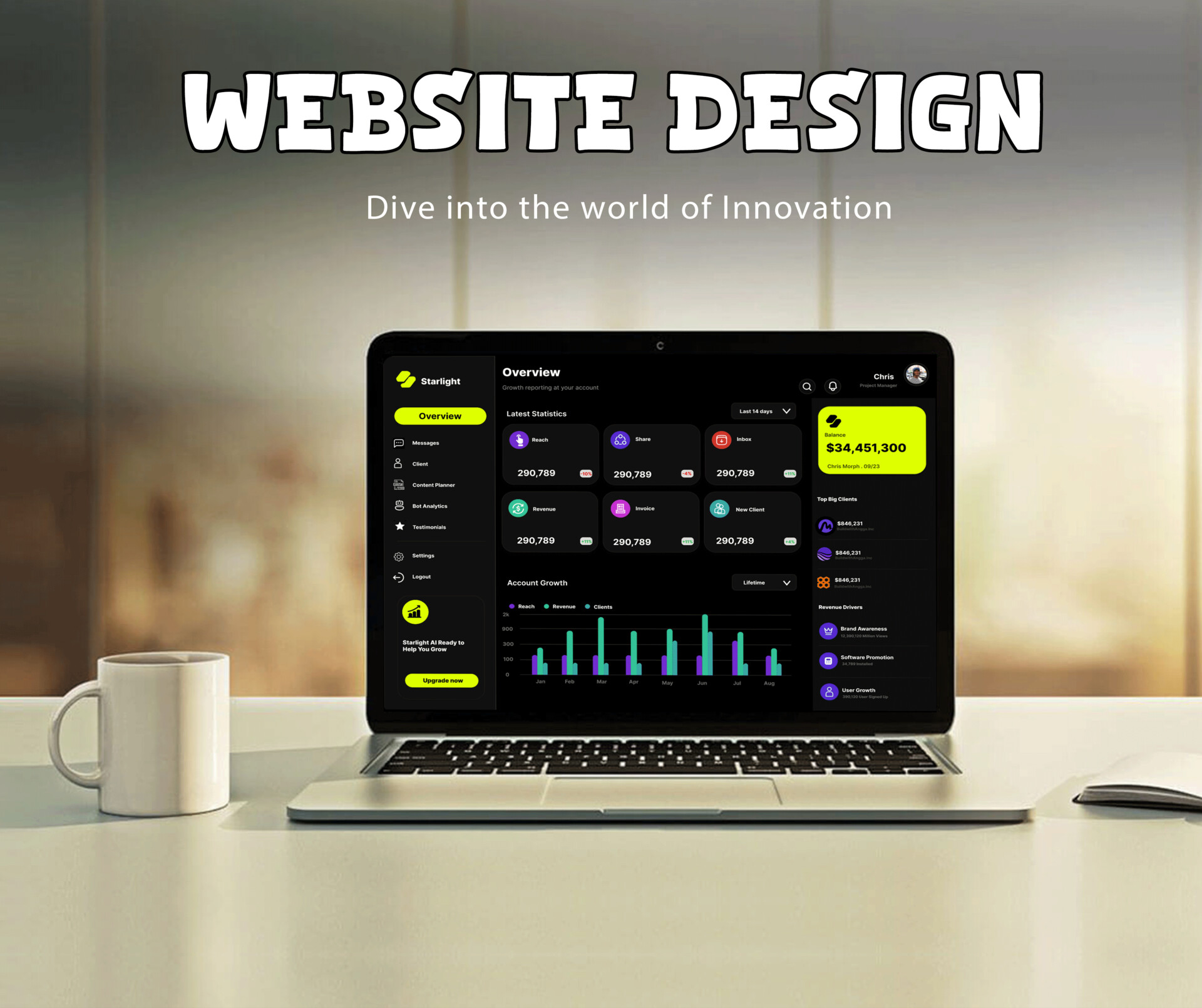 ArtStation - Brand promoting website