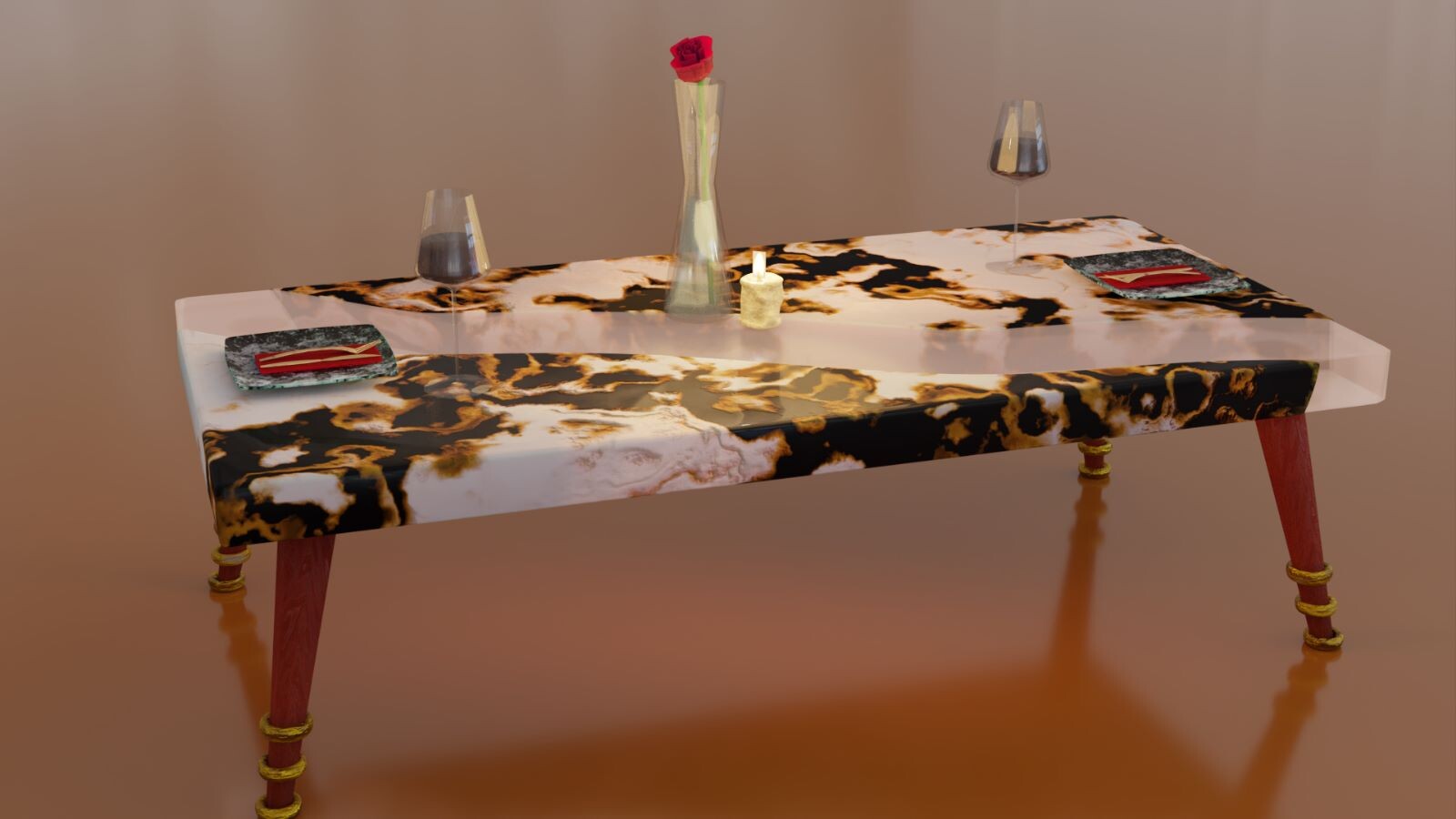 ArtStation - Procedural marble table