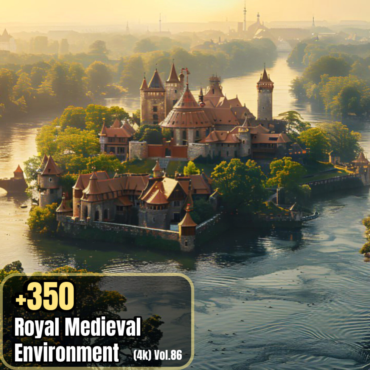 ArtStation - +350 Royal Medieval Environment Concept(4k)