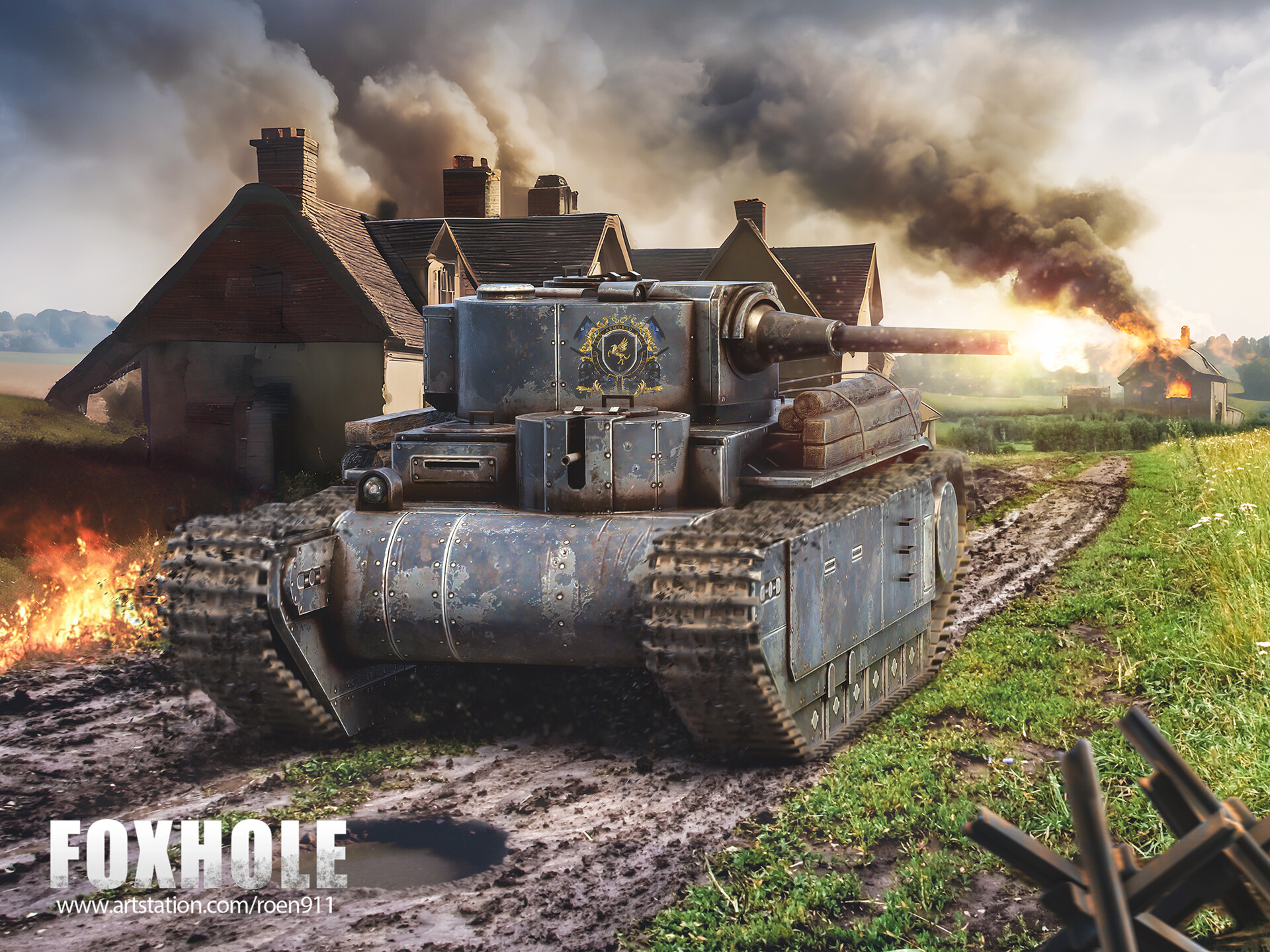 ArtStation - Foxhole - Artwork