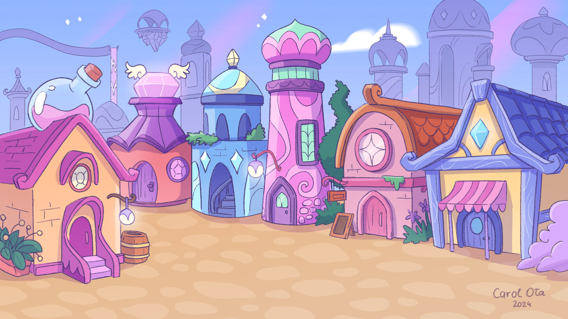 ArtStation - Magic mixies test