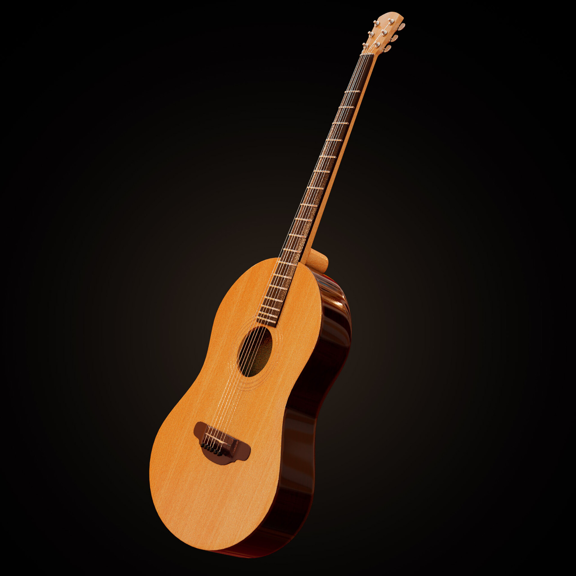 ArtStation - Guitar model