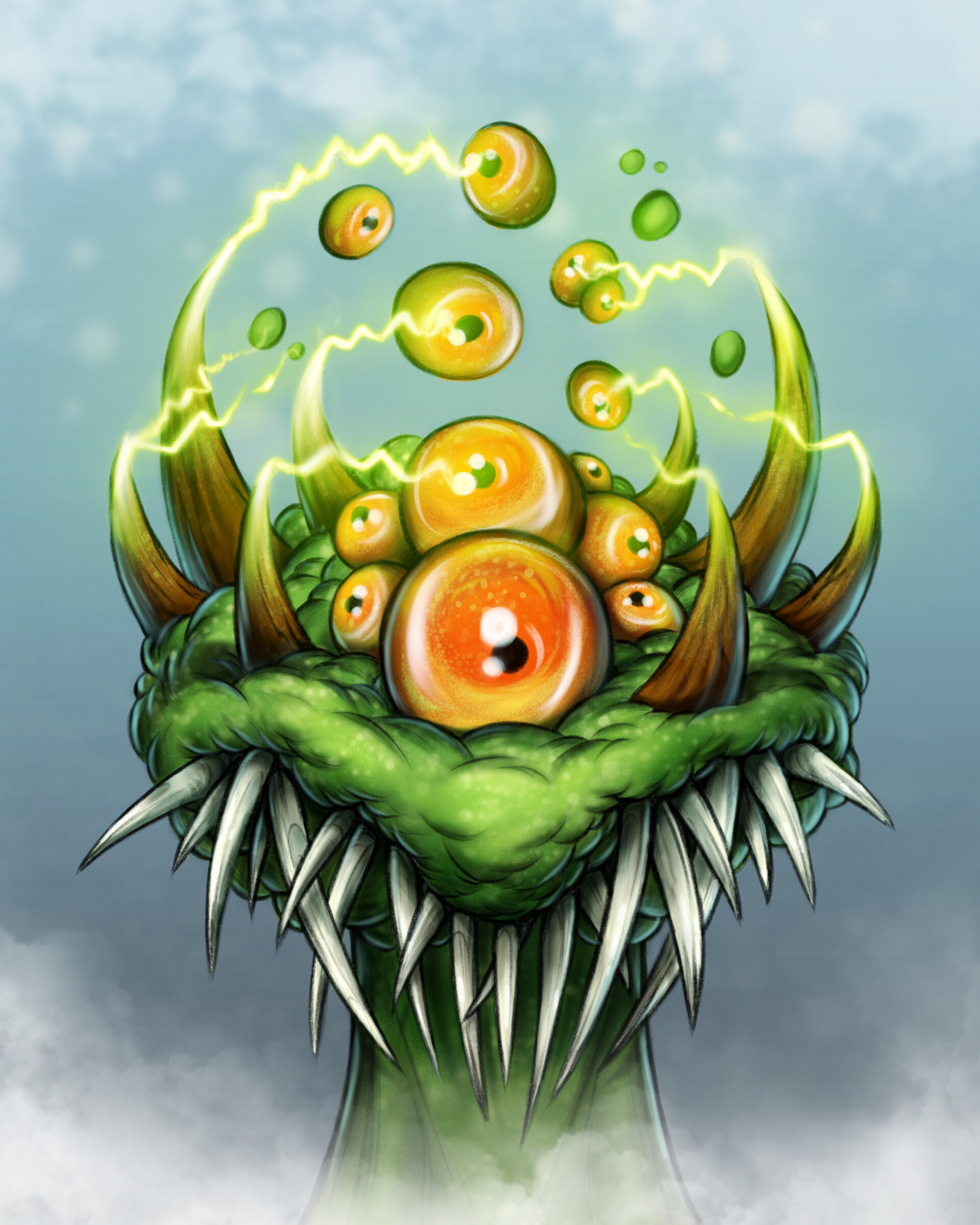 funny looking monsters