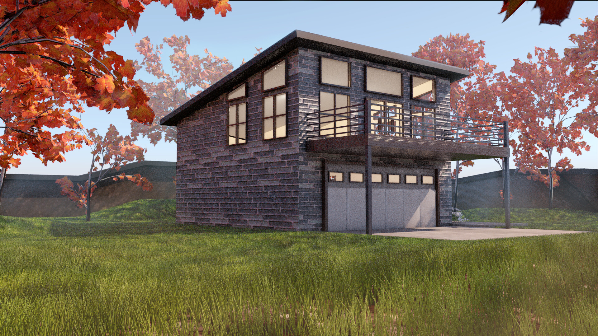 ArtStation - Slanted House