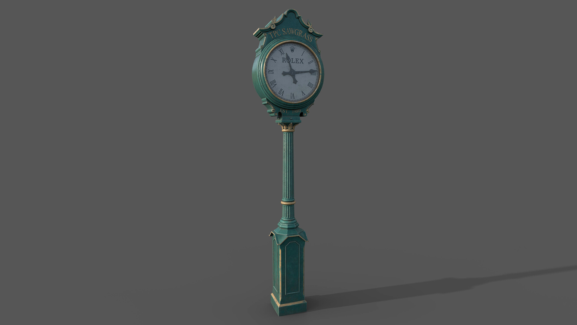 Marco Manola - Rolex Golf Course Clock