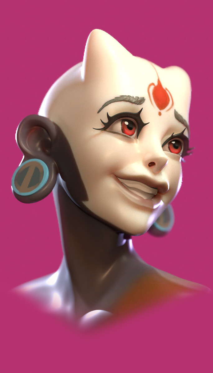 ArtStation - Alien Girl Speedsculpt