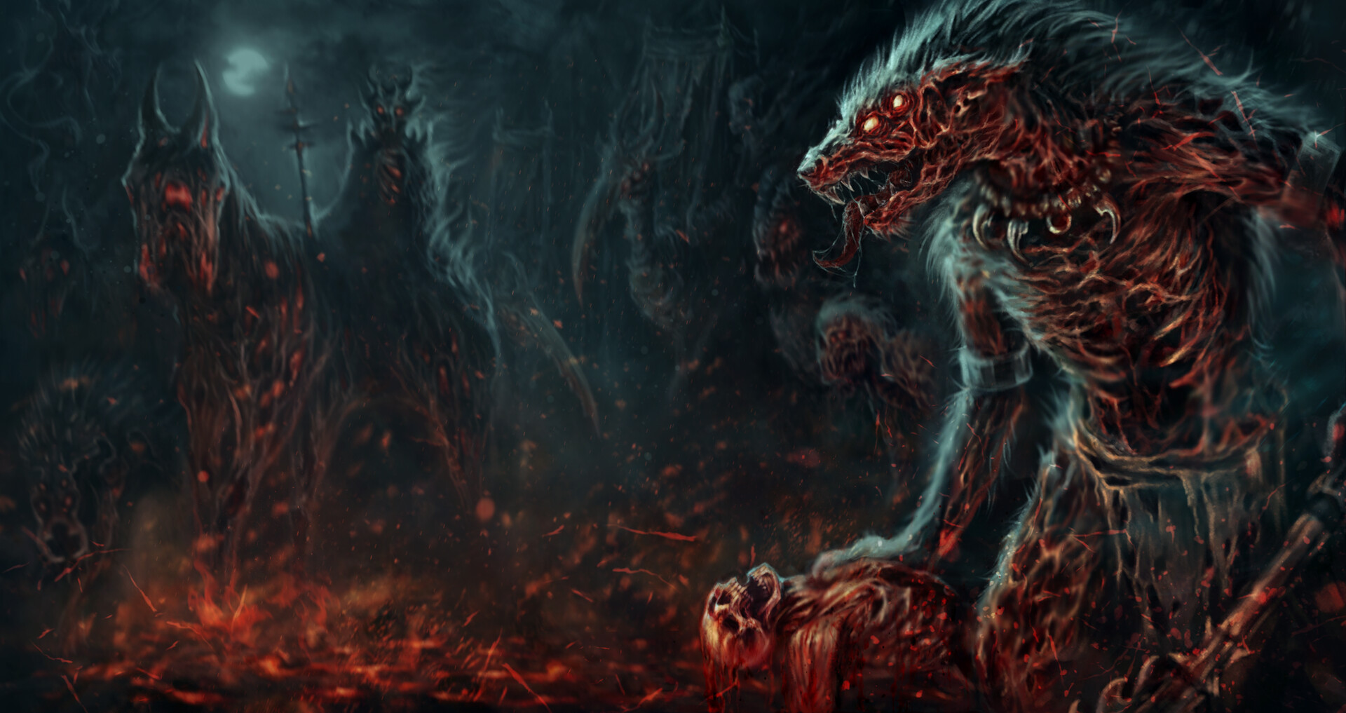 ArtStation - "Parade of Demons"