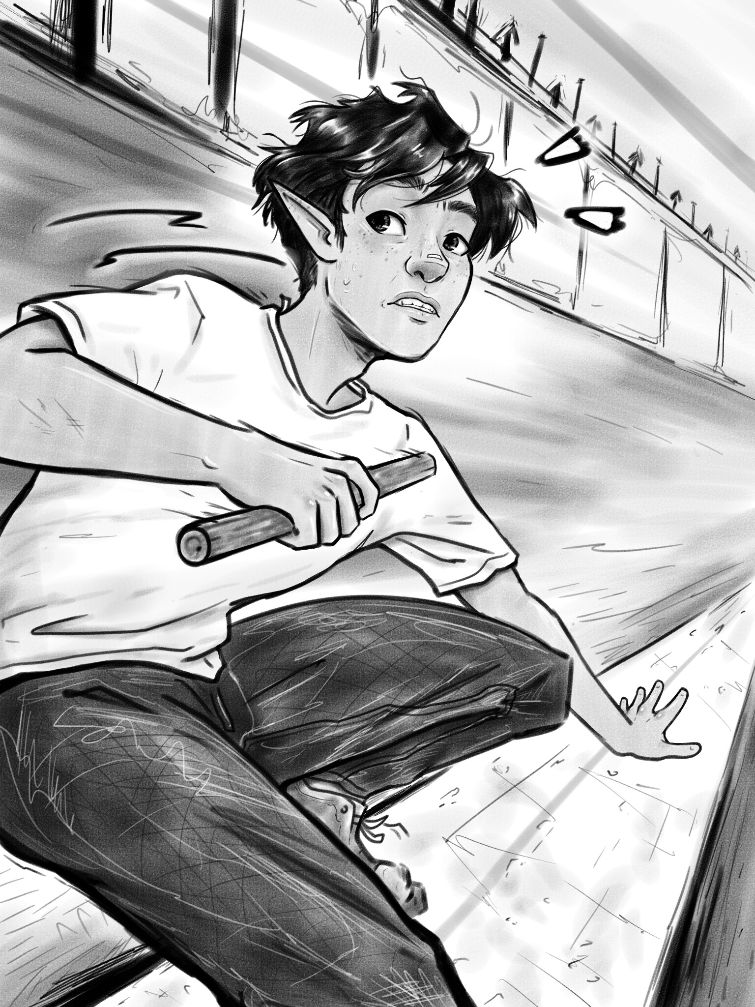 ArtStation - "Run Boy Run"