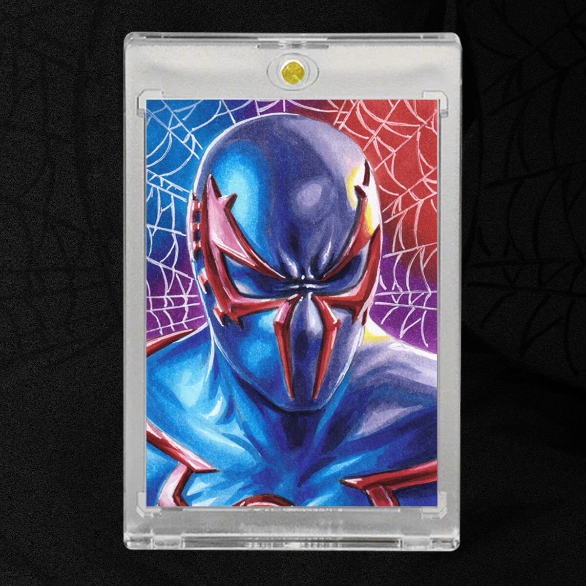 ArtStation - Spider-Man 2099 Sketch Card