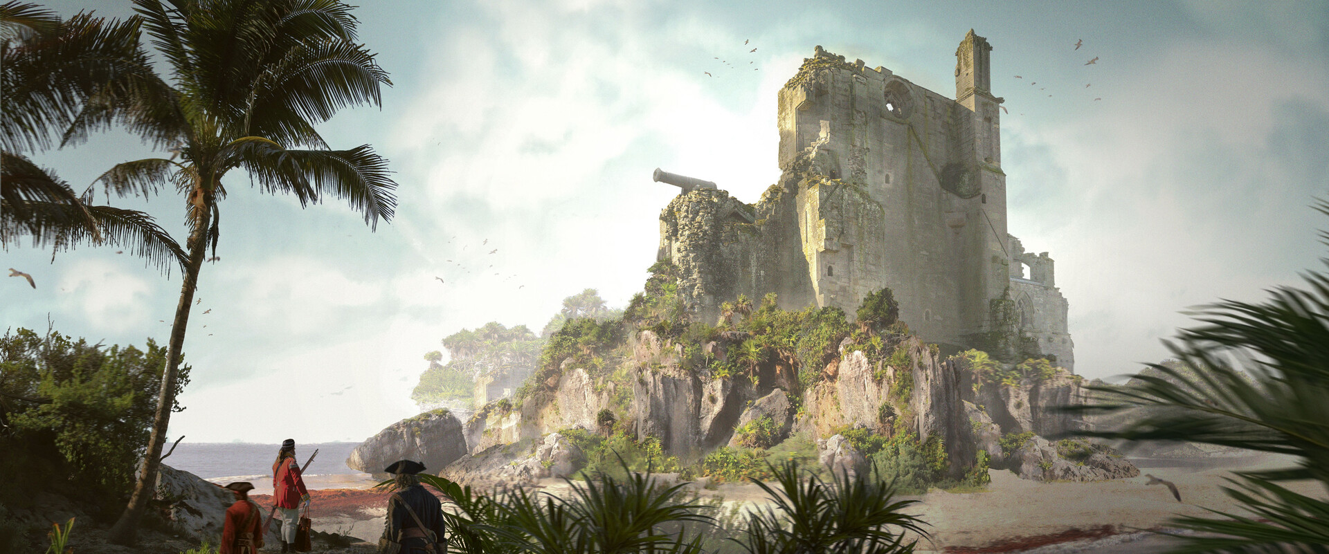 ArtStation - Abandoned fort