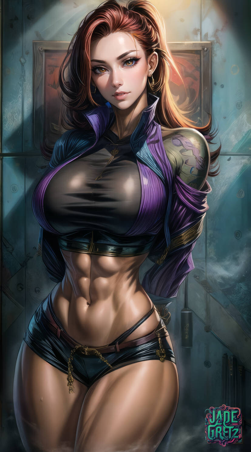 ArtStation - Kim Wu: Instinct Blaze Unleashed by Jade Gretz