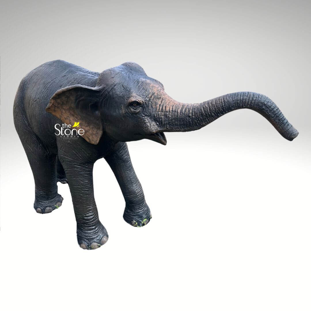 ArtStation - Small Elephant Statue 5ft | The Stone Studio