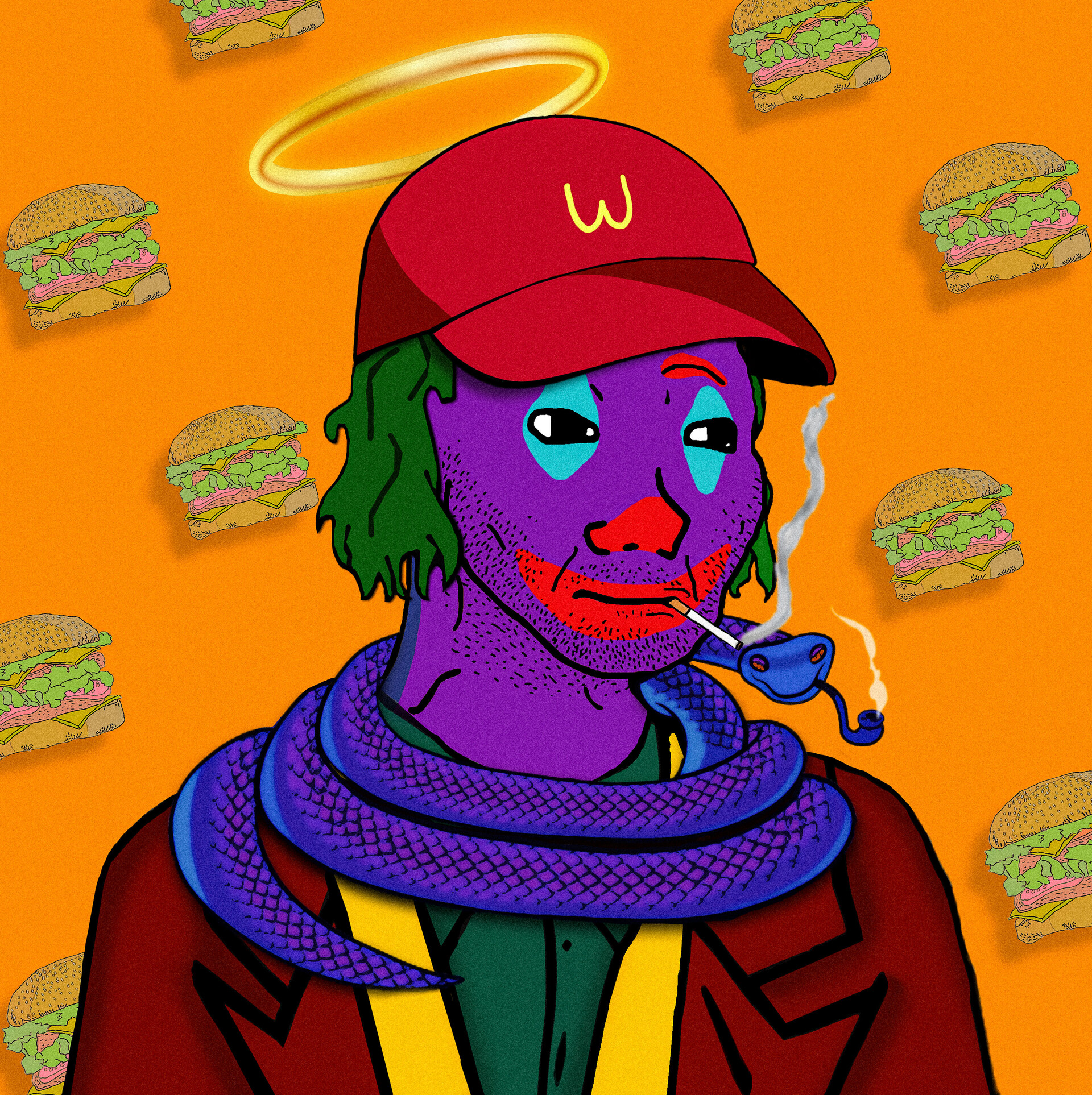 Nidzart - THE WOJAKS - A 5000 NFT Collection