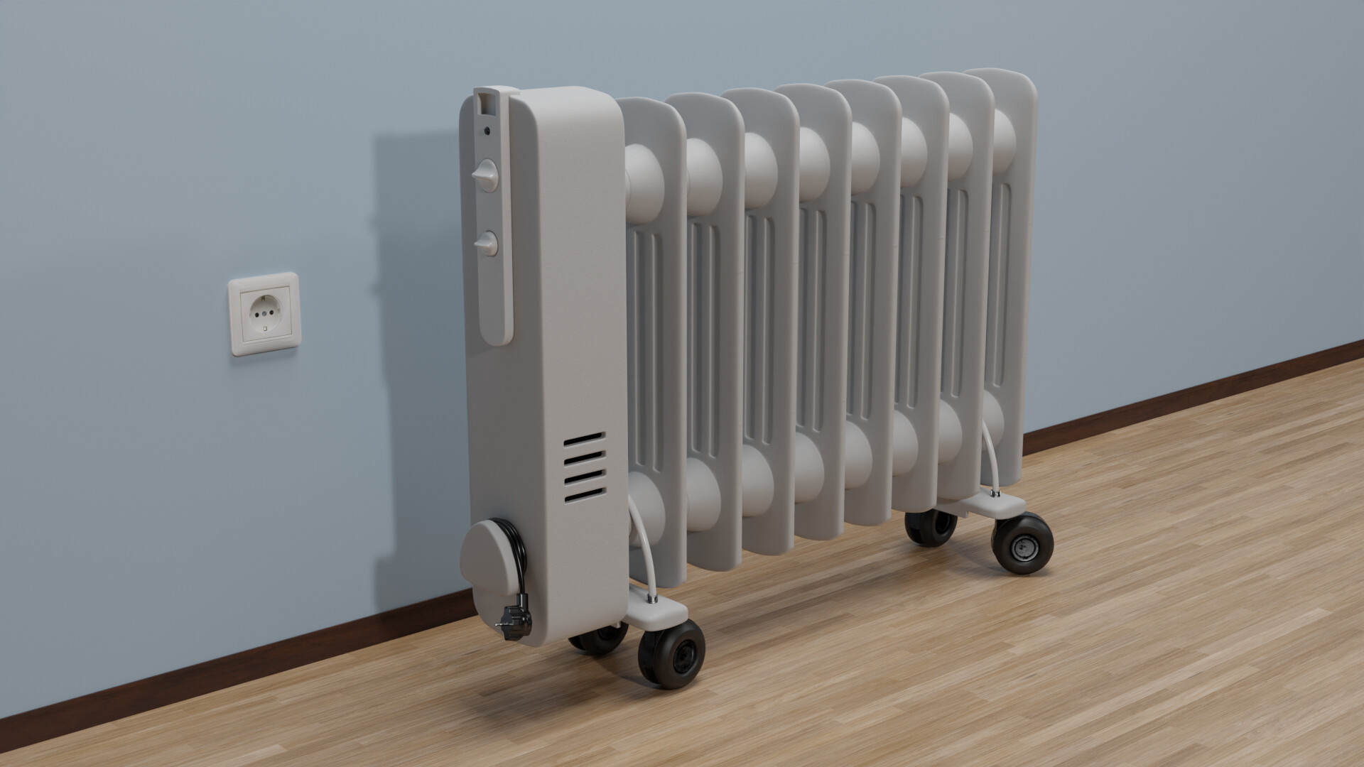 ArtStation - Oil heater
