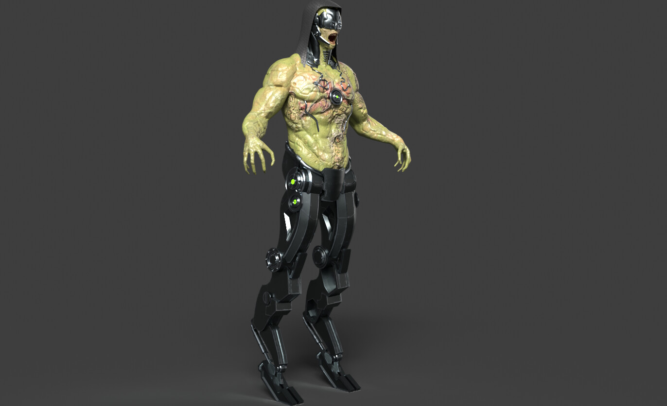 ArtStation - cyber demon update ...