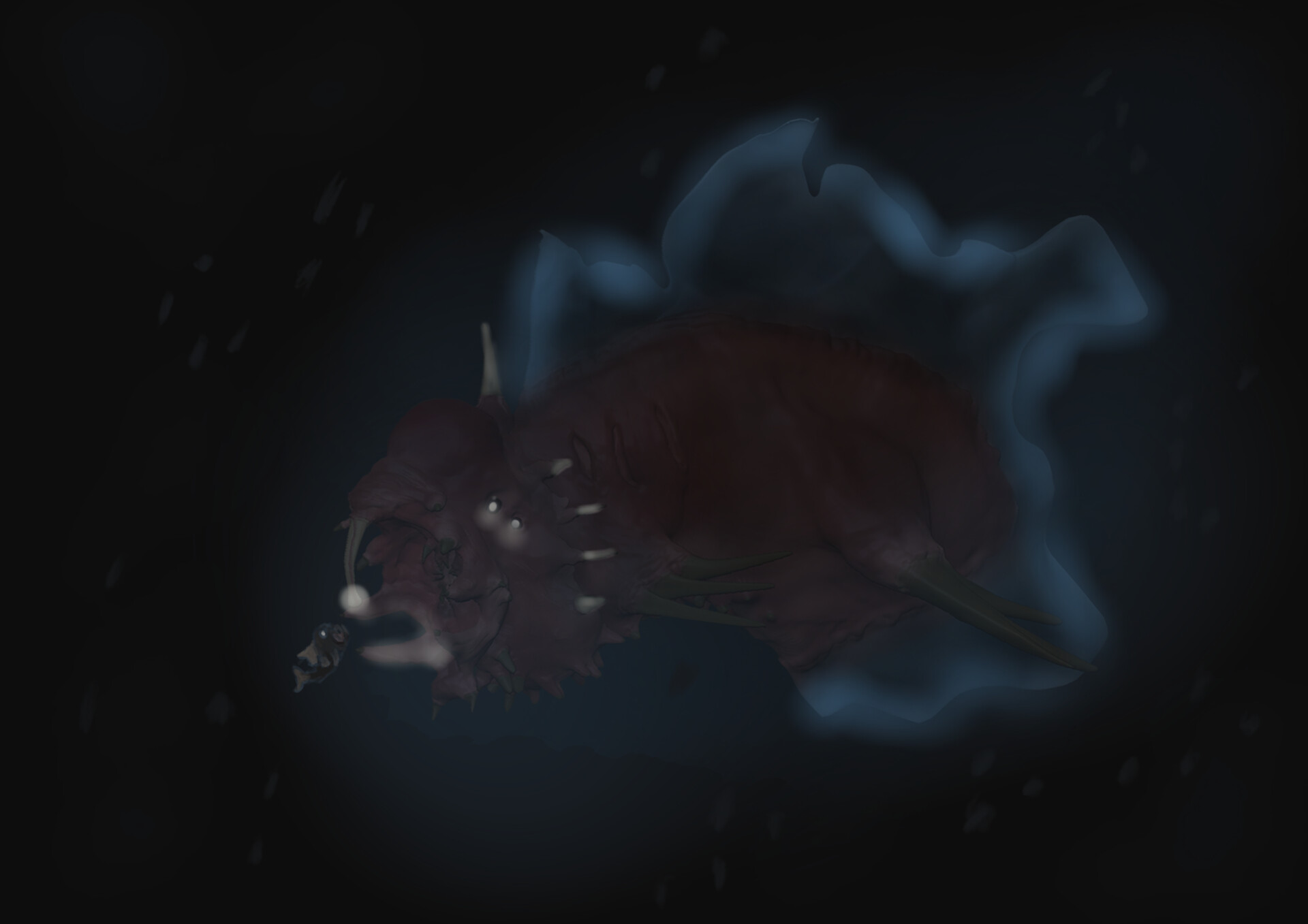 ArtStation - Deep Sea Predator - Zbrush Sculpt Project