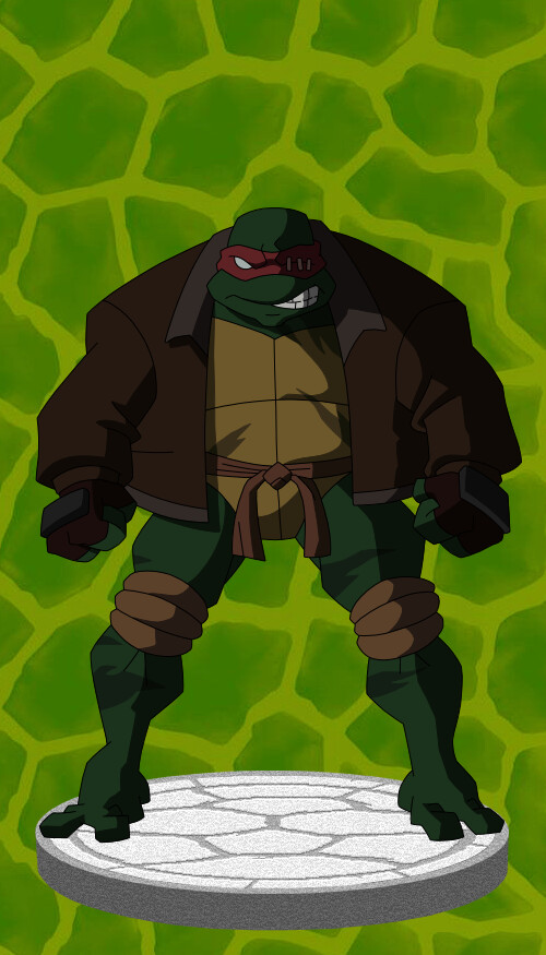 Roy Hakim - TMNT - Raphael - Same as It Never Was