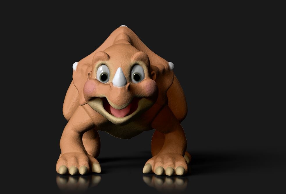 ArtStation - Cera - Land before Time - March 2024