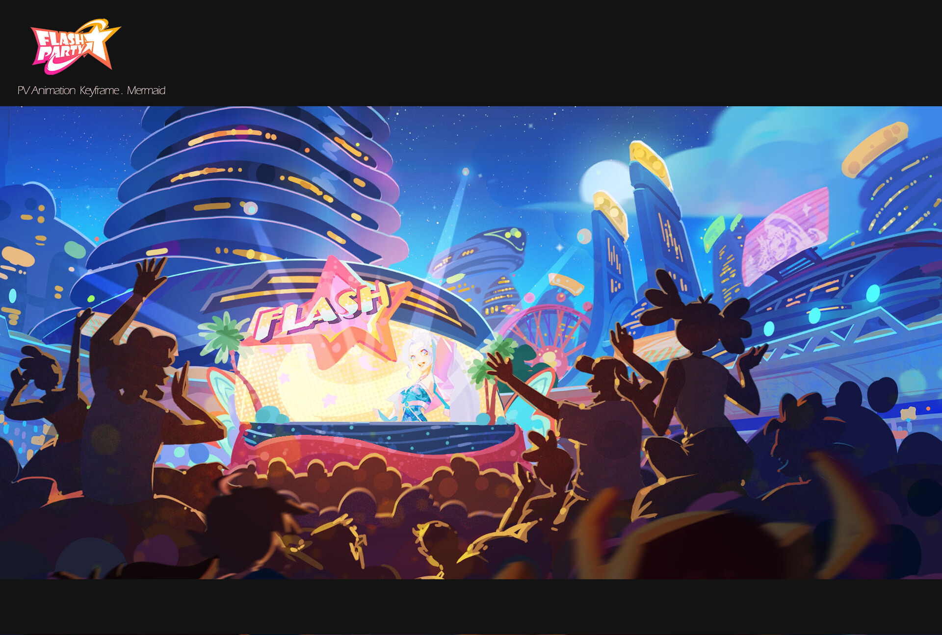 ArtStation - Flash party Project